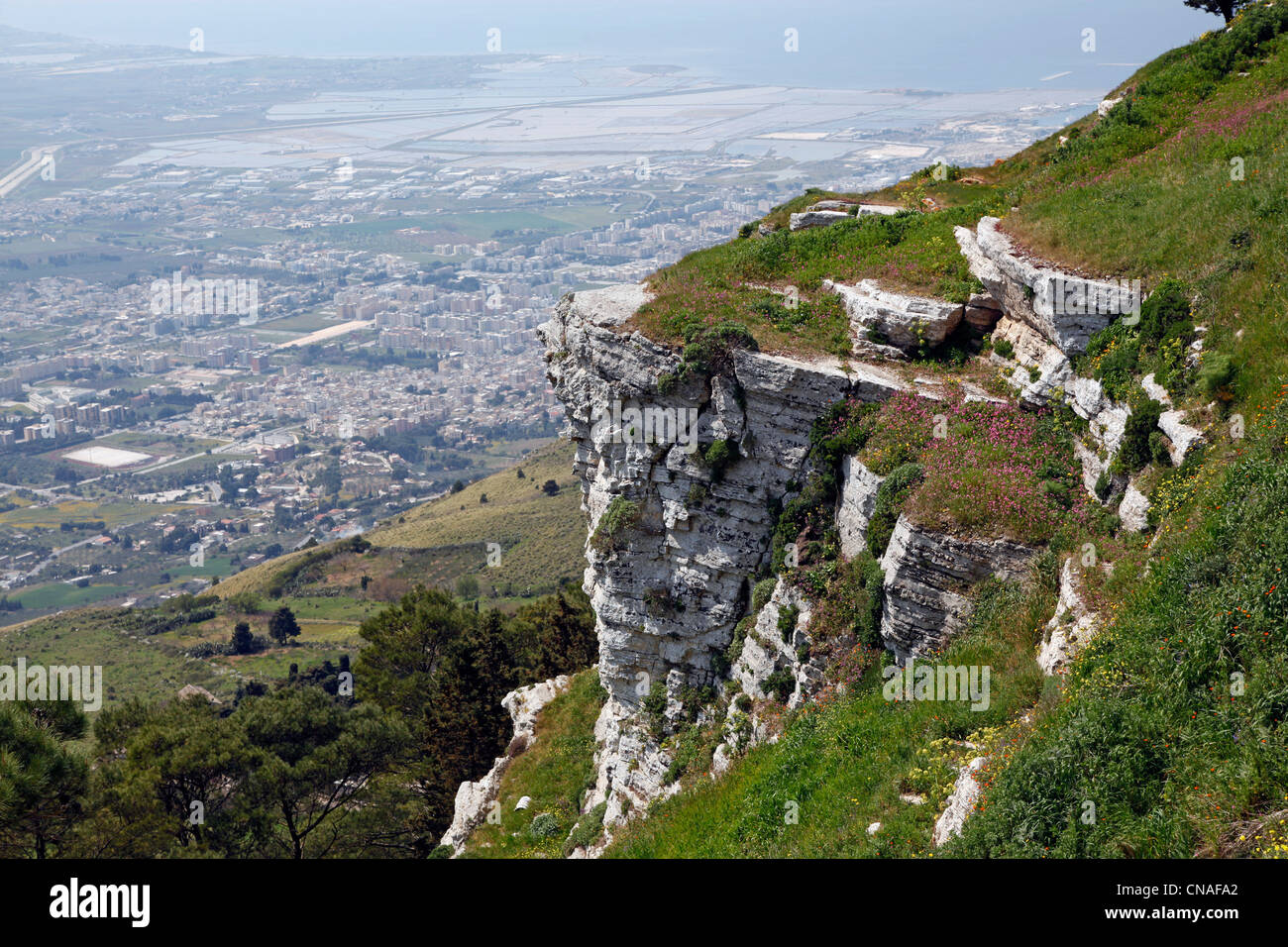 Erice, Sicily, Italy Stock Photo - Alamy
