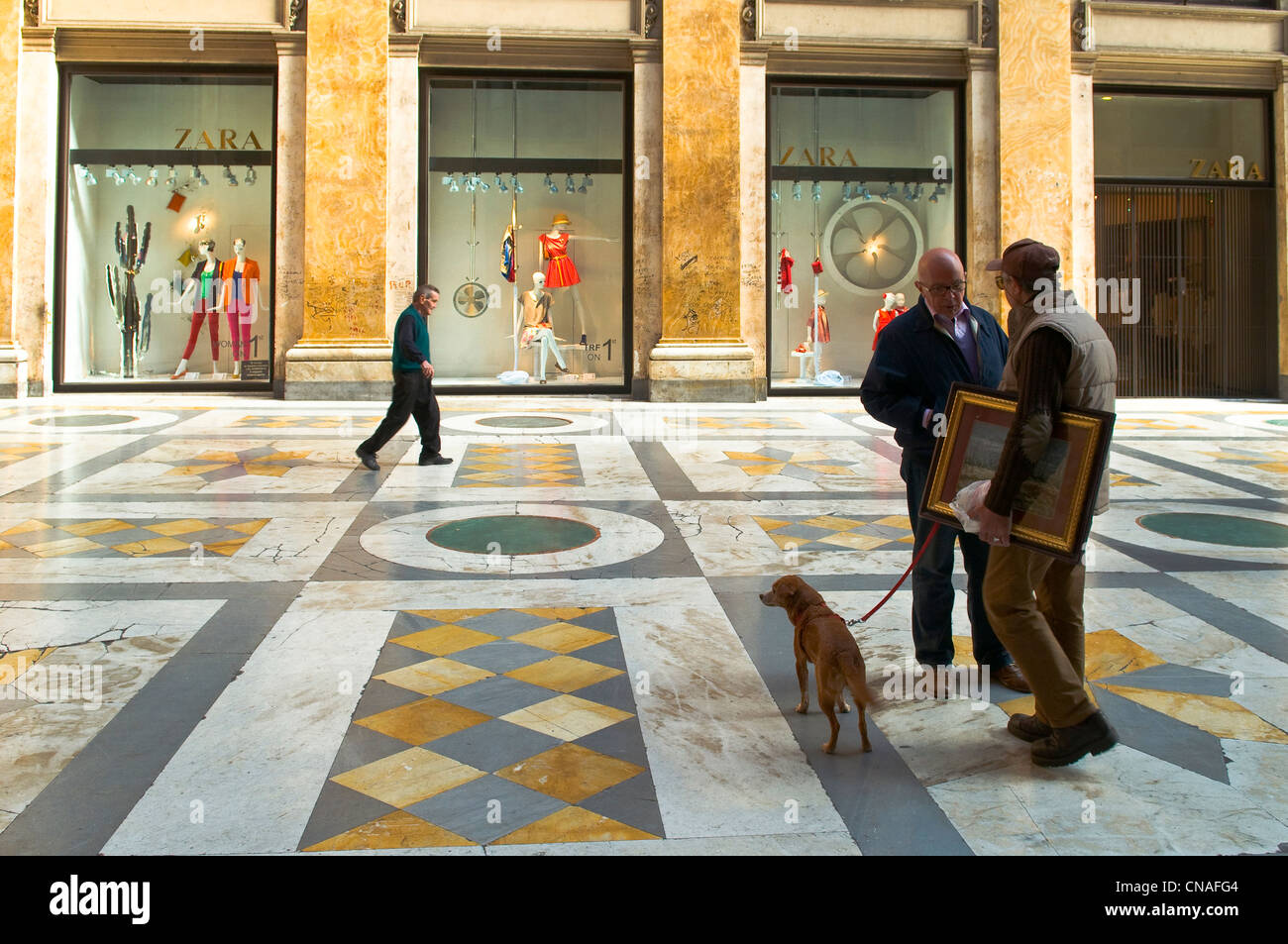 Italy, Campania, Naples, historical centre listed as World Heritage by ...