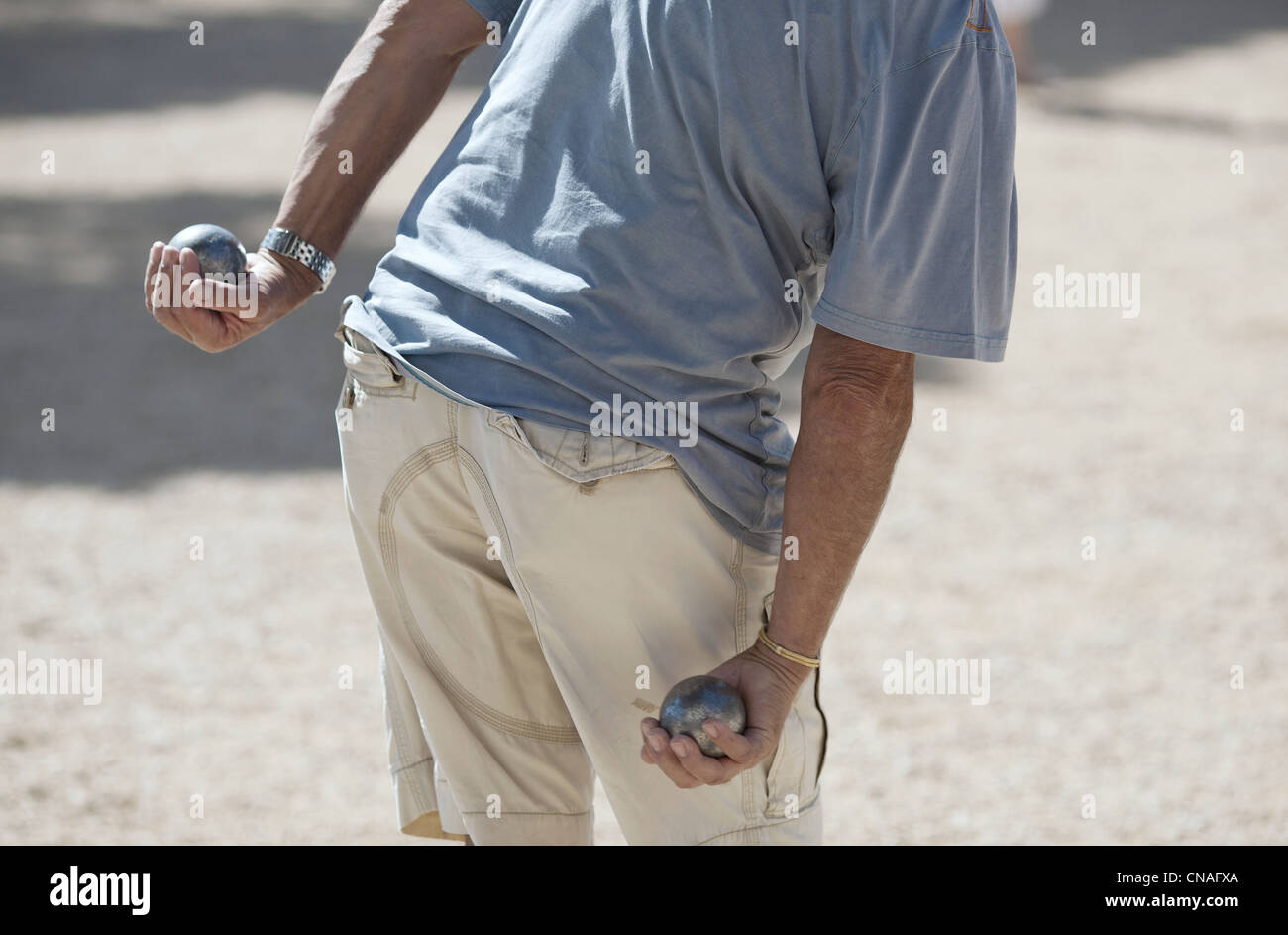 Petanque pitch hi-res stock photography and images - Alamy