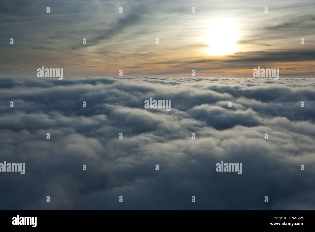 Two layers of cloud hi-res stock photography and images - Alamy