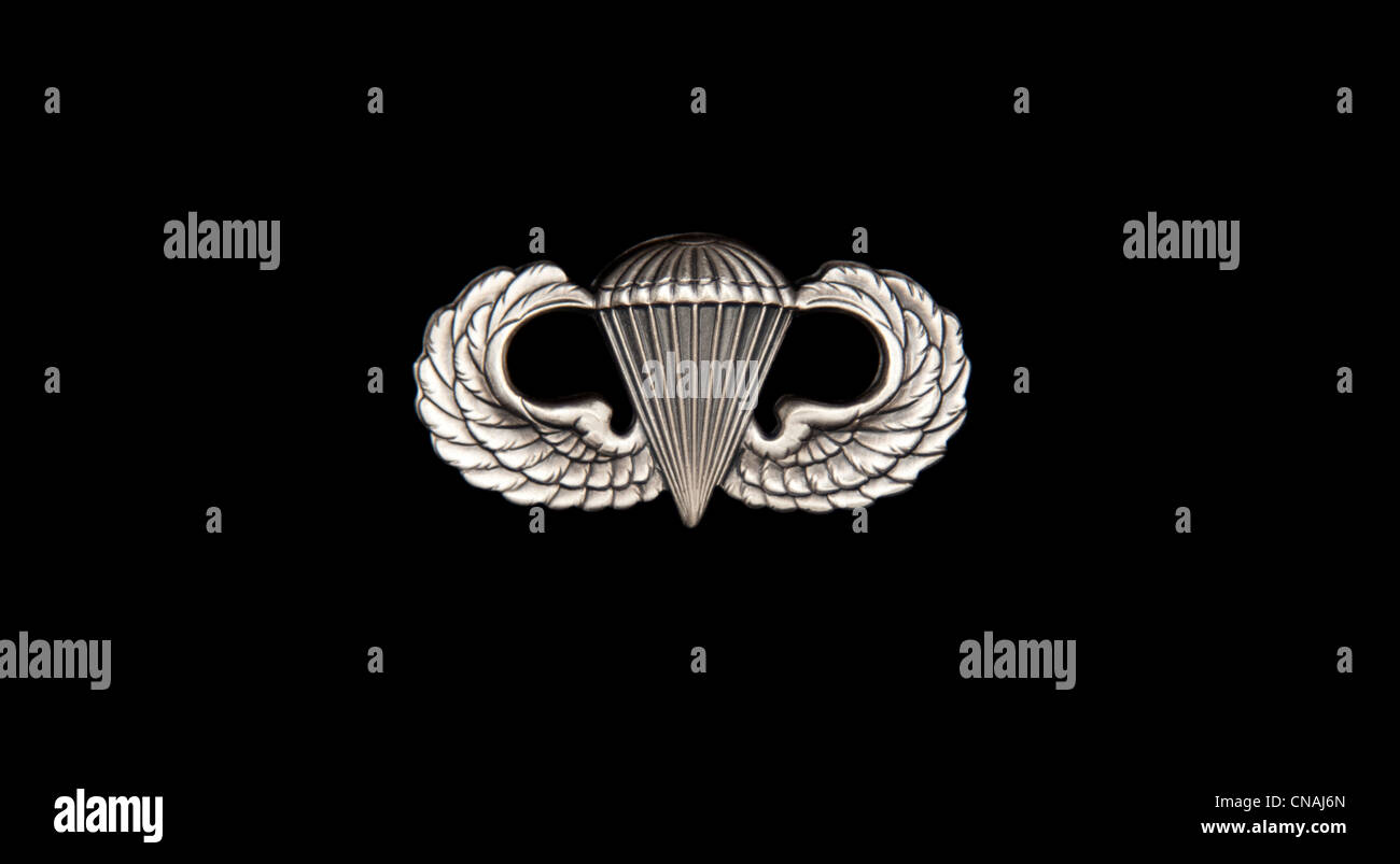 US Armed Forces Airborne wings, worn by all services Stock Photo - Alamy