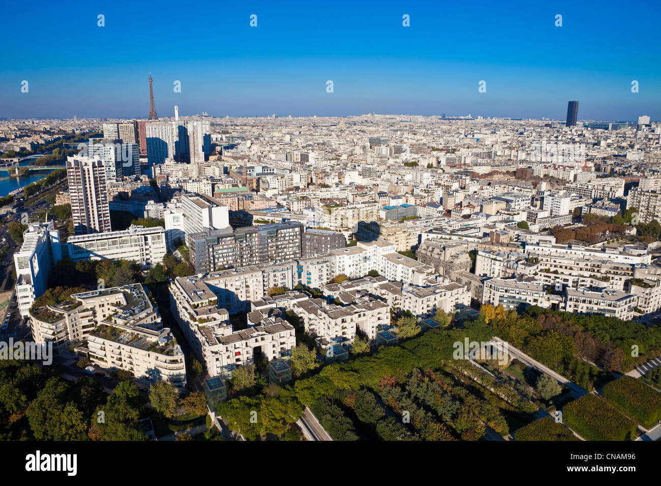 Front de seine aerial hi-res stock photography and images - Alamy