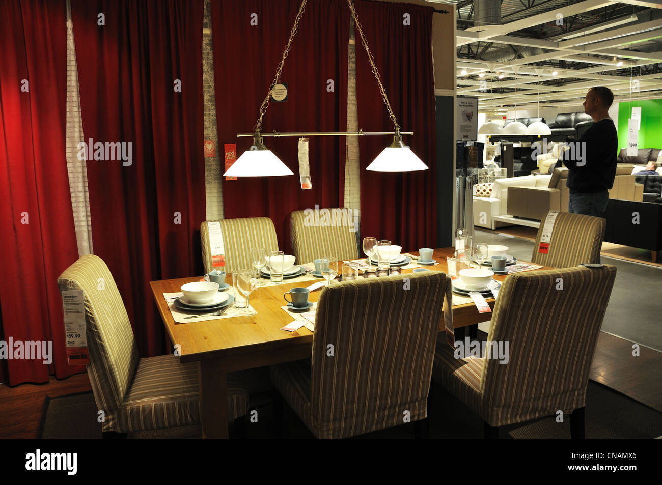 IKEA store interior Stock Photo - Alamy