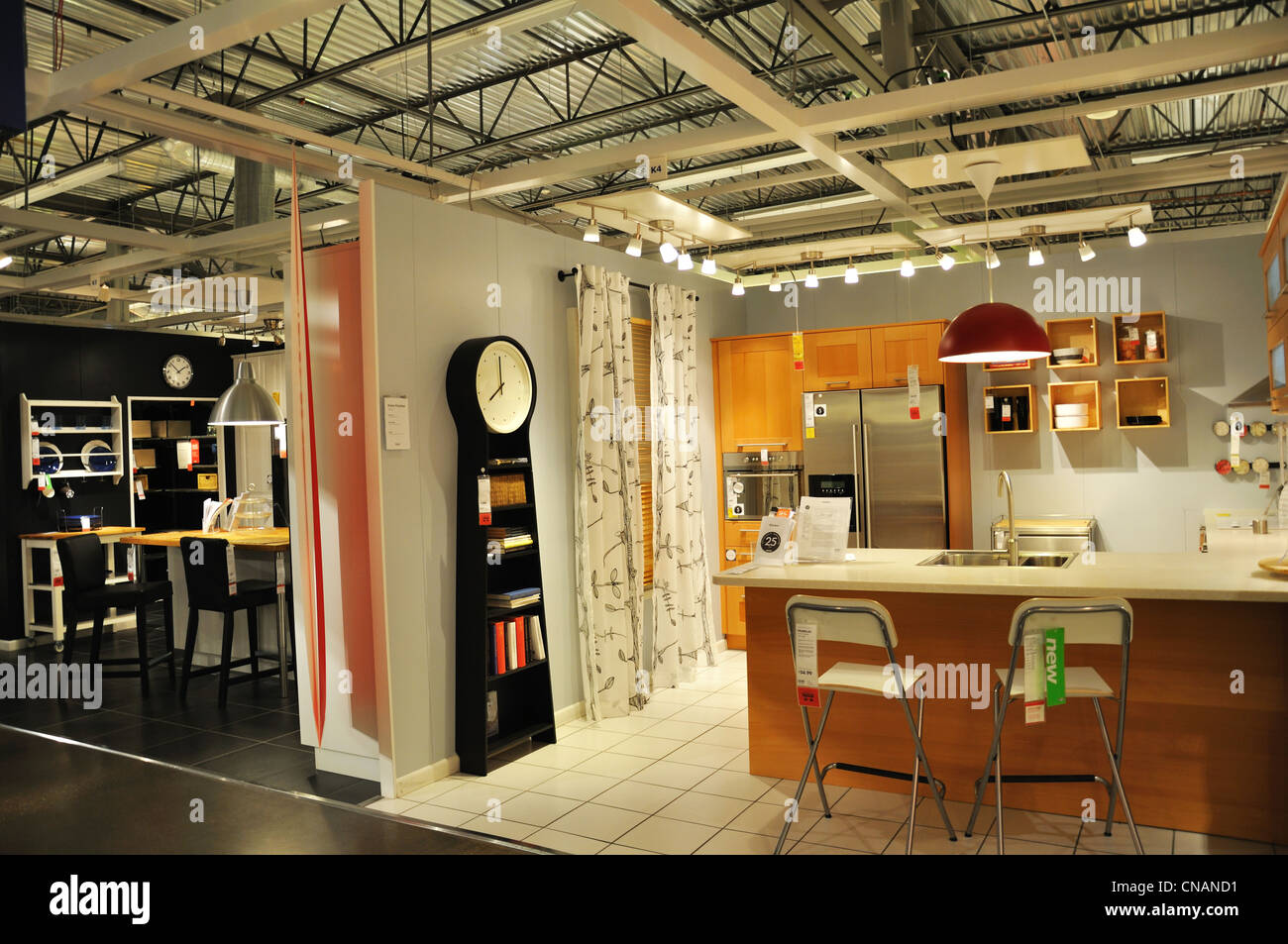 IKEA store interior Stock Photo - Alamy