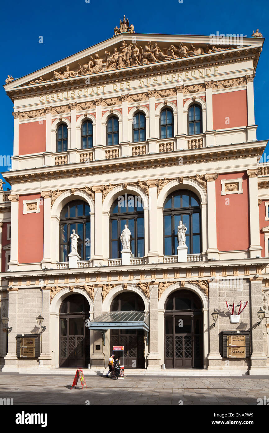 Musikverein concert hall vienna hi-res stock photography and images - Alamy