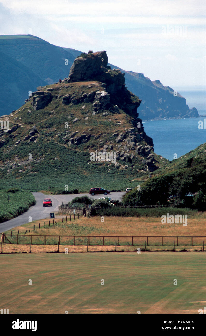 Valley of Rocks Stock Photo - Alamy