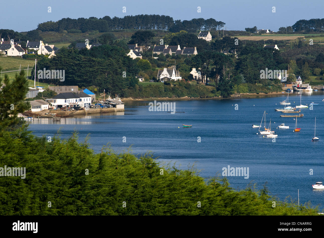 France, Finistere, Aber Benoit Stock Photo - Alamy