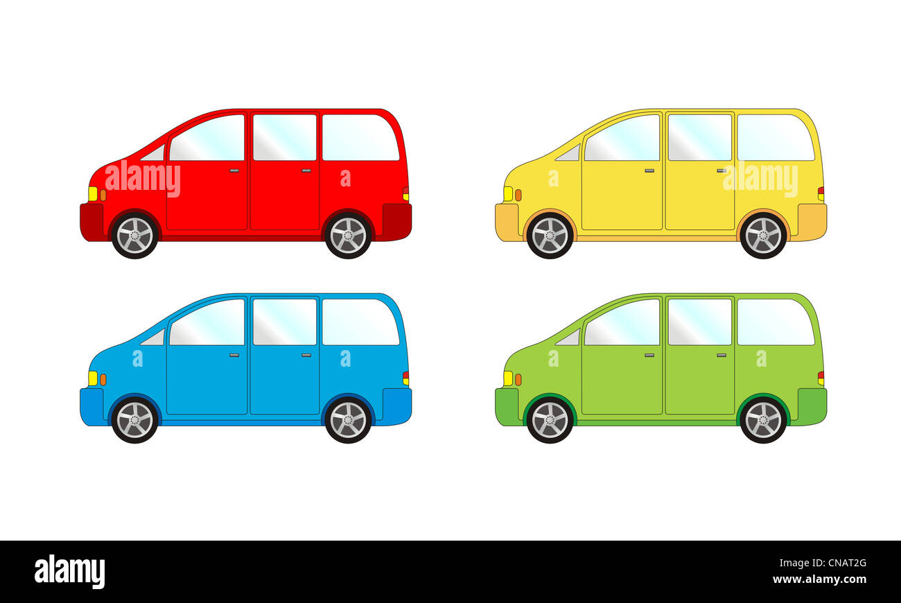 Vehicle pack - van Stock Photo - Alamy