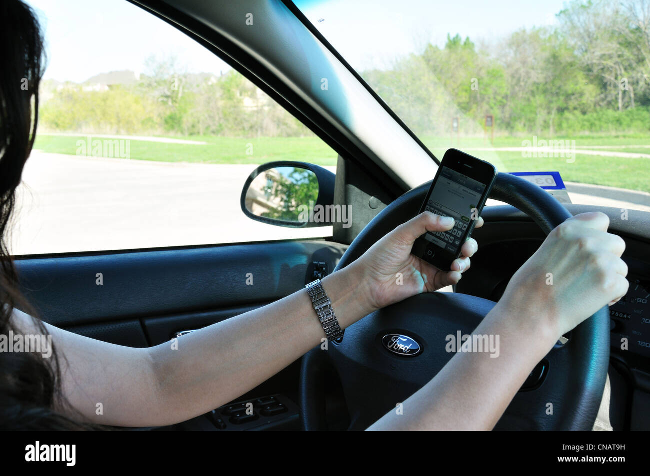 Teen driving accident hi-res stock photography and images - Alamy