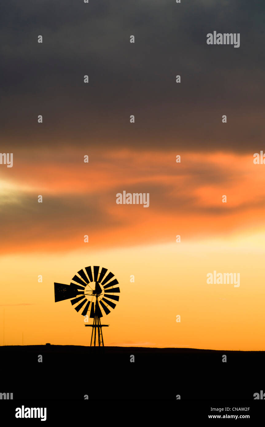 United States, South Dakota, sunset Stock Photo - Alamy