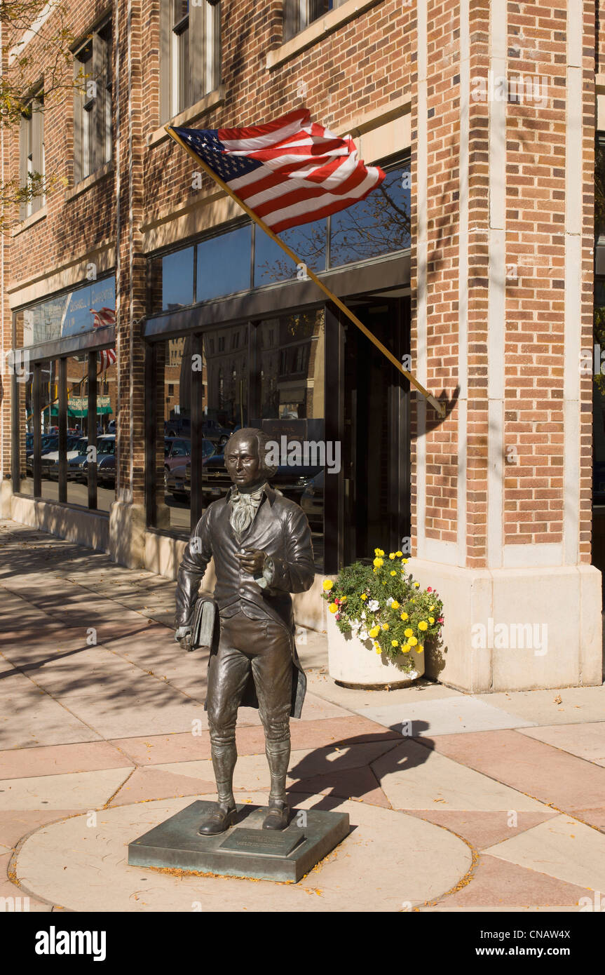 Madison city flag hi-res stock photography and images - Alamy