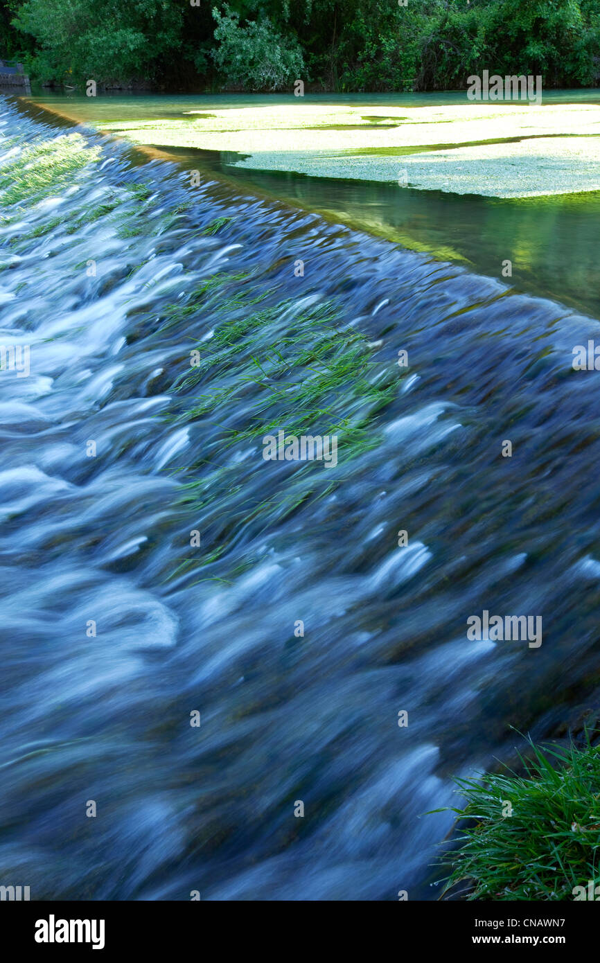 France, Var, between the villages of Correns and Chateauvert gorges ...