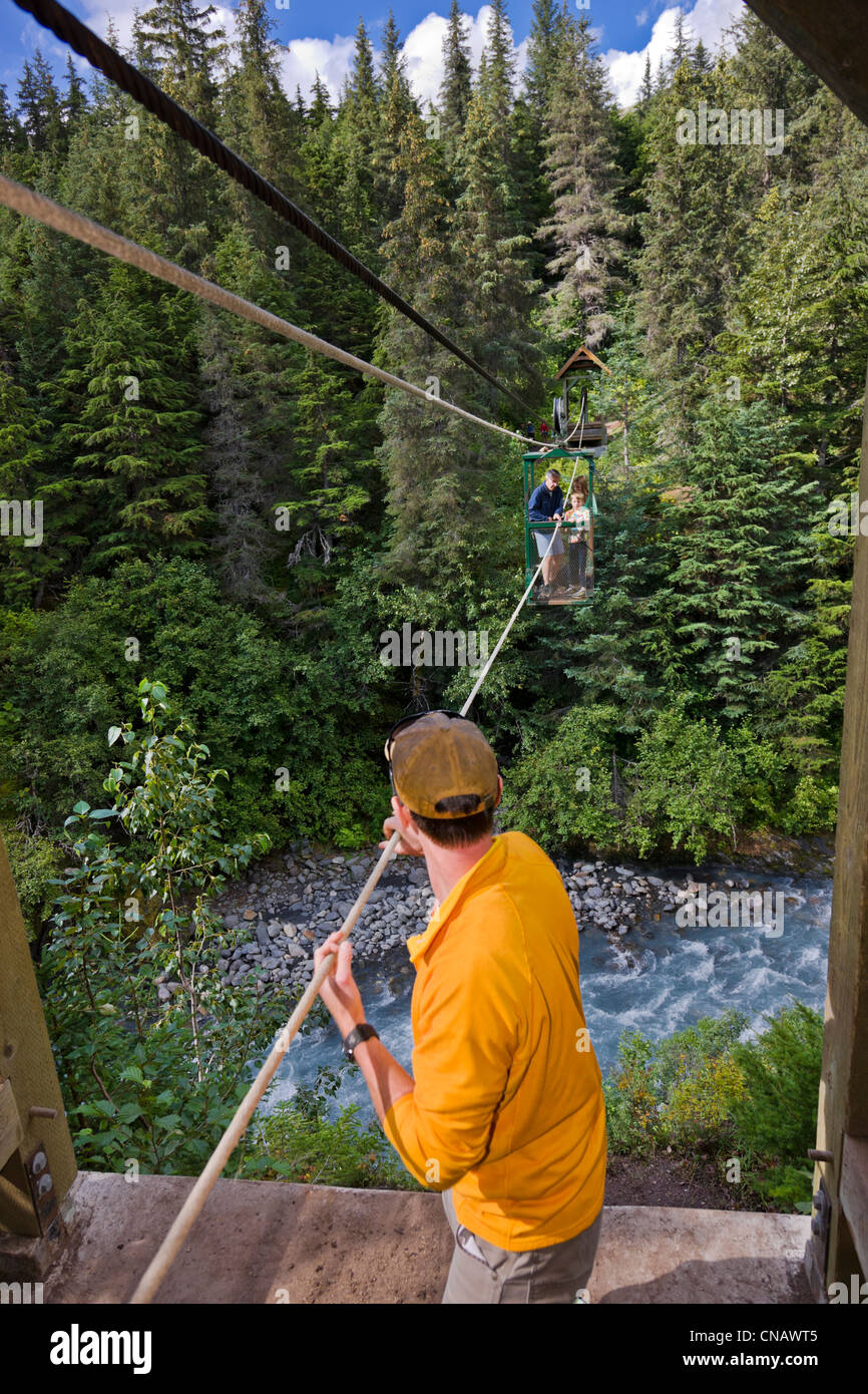 Winner creek hand tram hi-res stock photography and images - Alamy