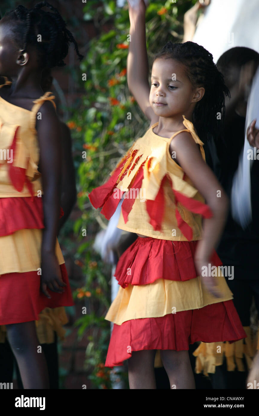 A girl performing in a school play Stock Photo - Alamy