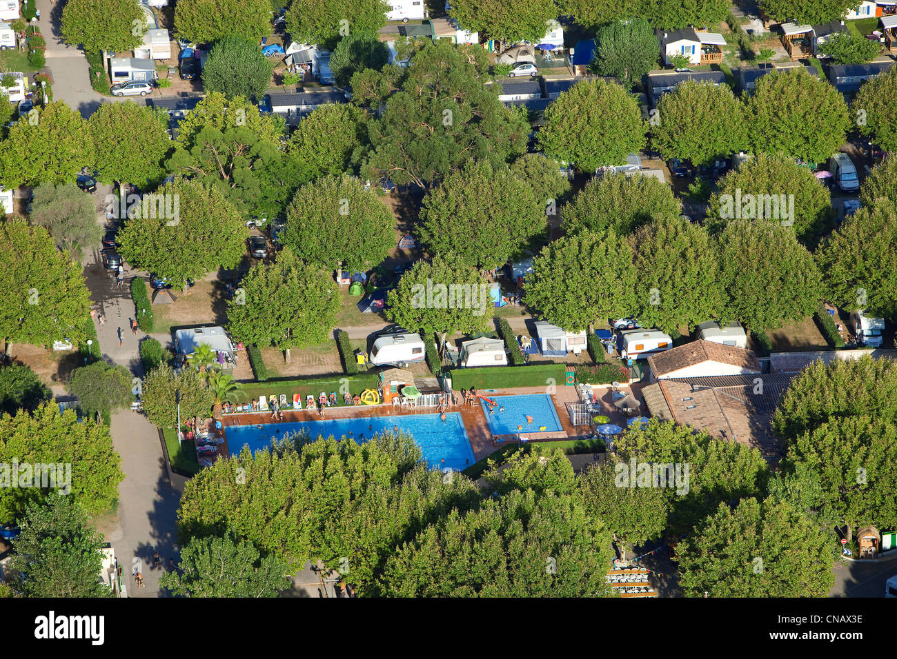 Camping france swimming pool hi-res stock photography and images - Alamy