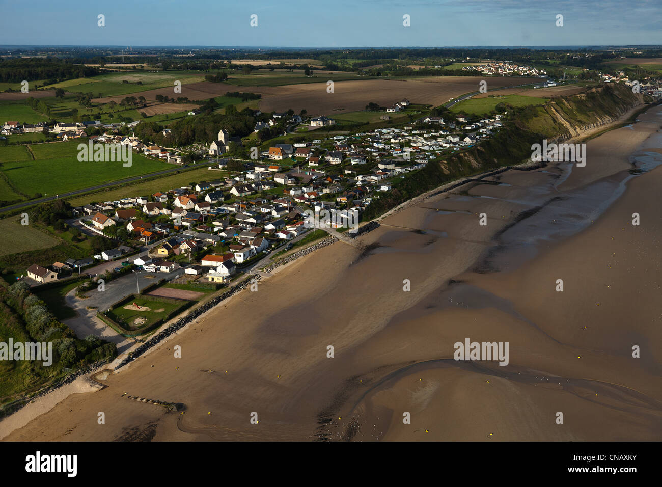 France, Calvados, La Fontaine Saint Come, Gold Beach, one of the D-Day ...