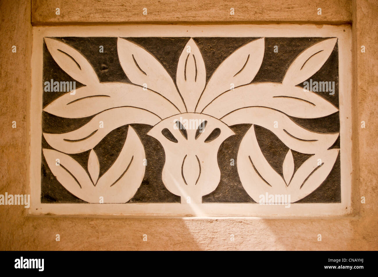 Islamic flower designs at the former home of Sheikh Saeed Al Makhtoum ...