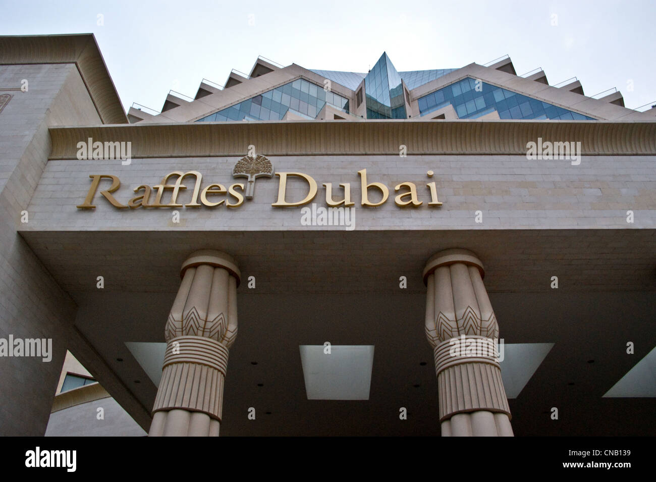 Raffles dubai hotel hi-res stock photography and images - Alamy