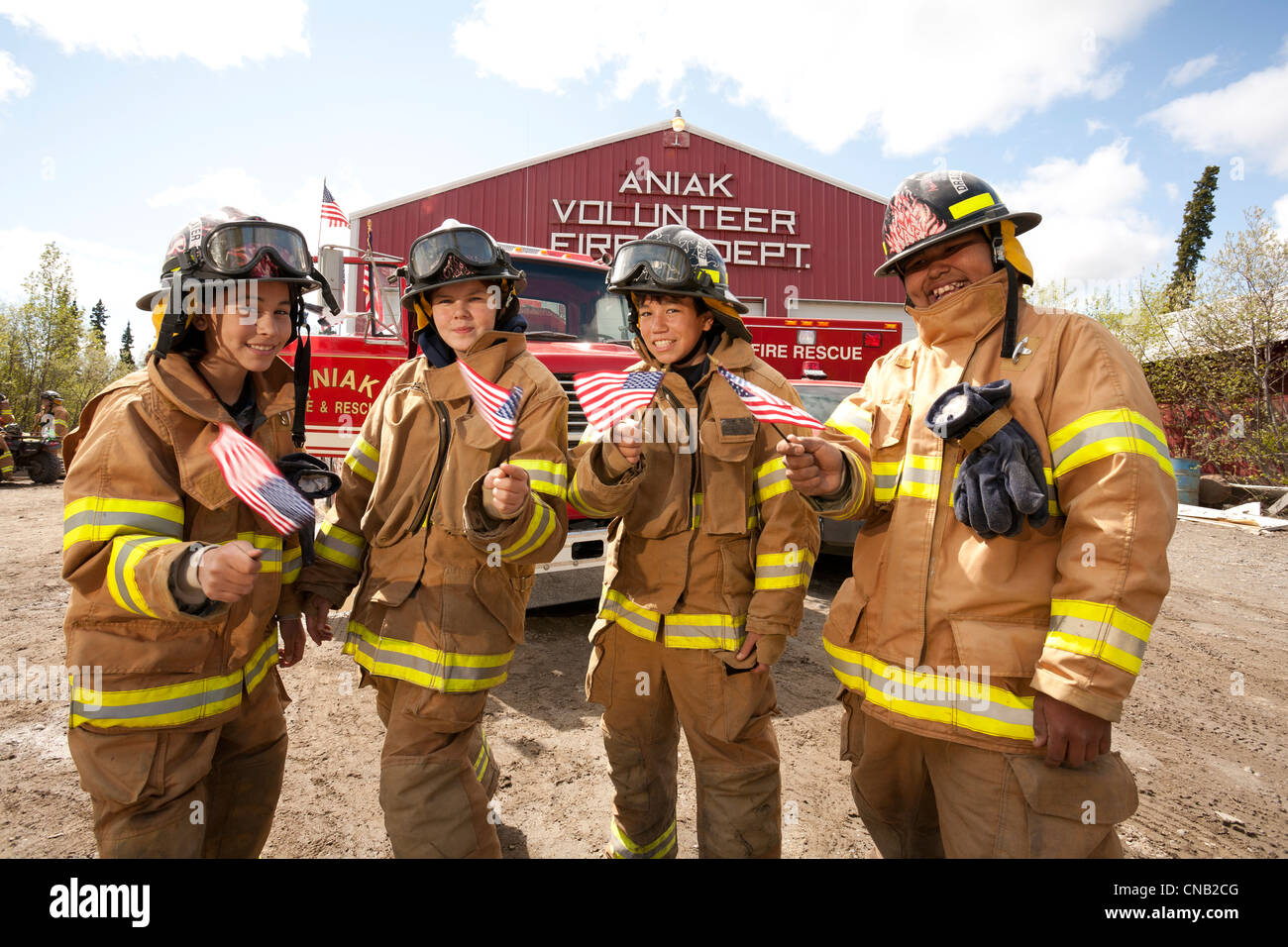 Firefighter Volunteers High Resolution Stock Photography and Images - Alamy