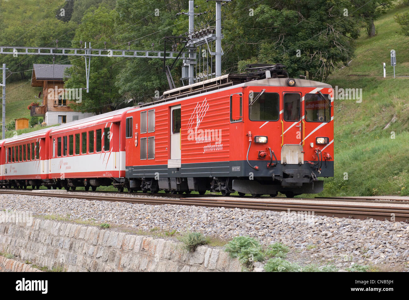 Gotthard train hi-res stock photography and images - Alamy
