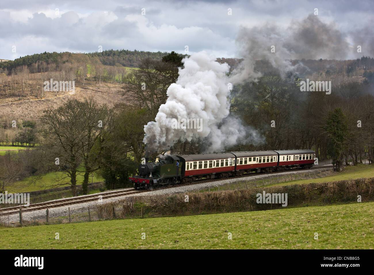 Bodmin & Wenford Steam Railway Stock Photo - Alamy