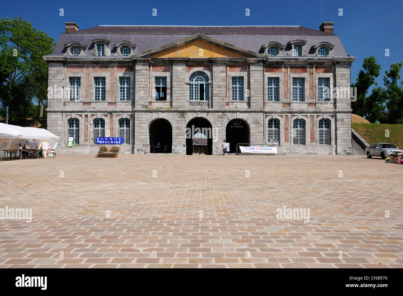 France, Nord, Maubeuge, Mons gate listed as historical monument has ...