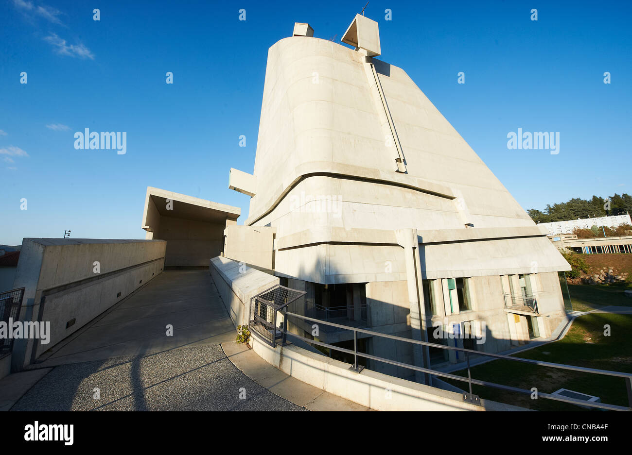 France, Loire, Firminy, Le Corbusier site of Firminy (Firminy Vert), St ...