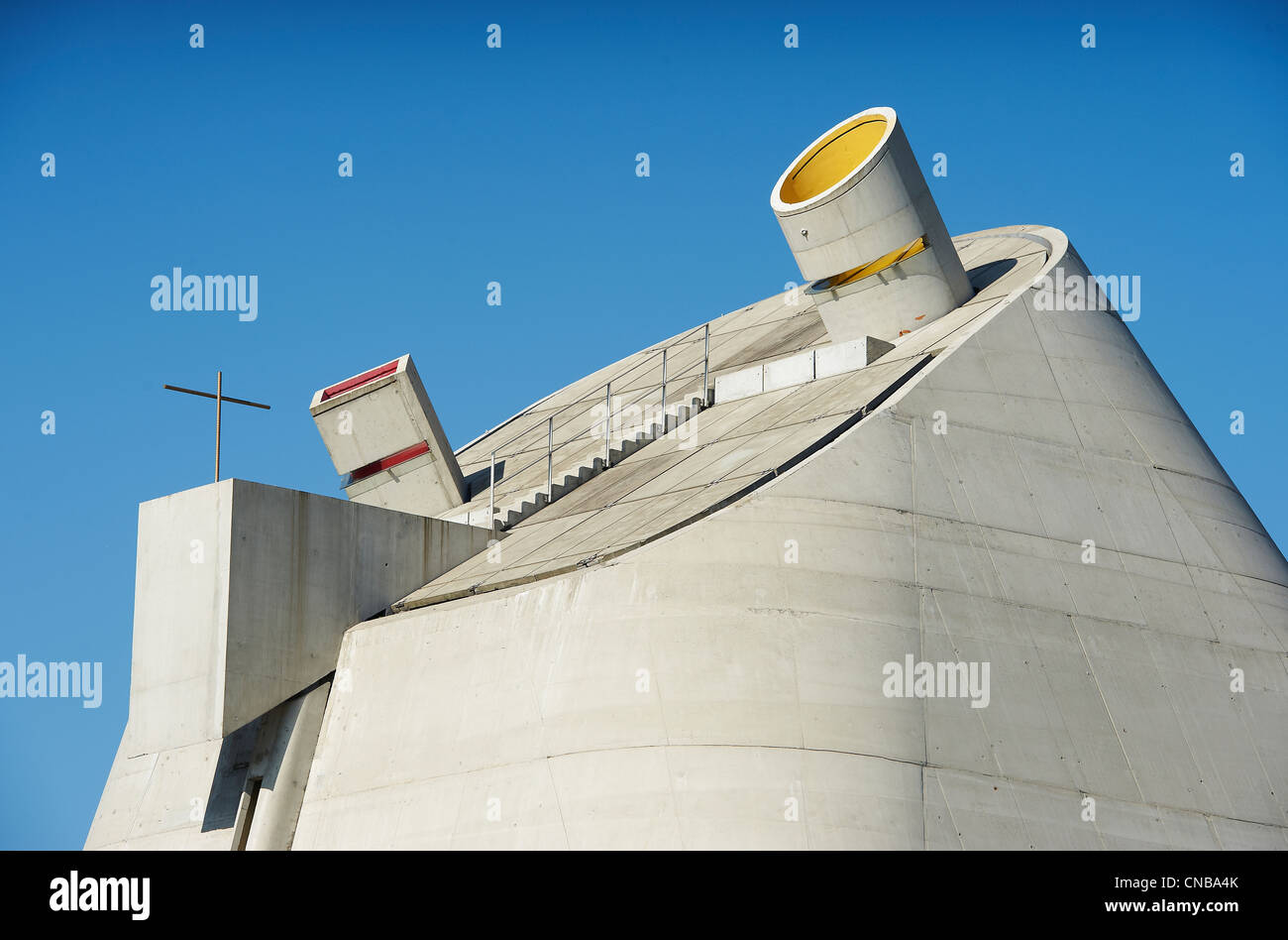France, Loire, Firminy, Le Corbusier site of Firminy (Firminy Vert), St ...