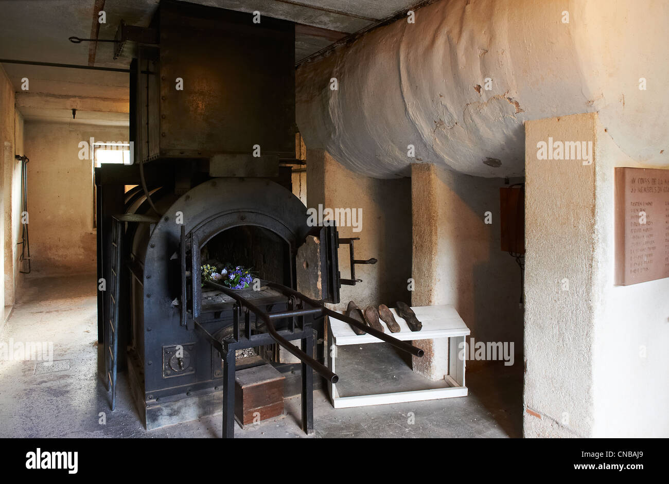 France, Bas Rhin, Natzwiller, Struthof KL Natzwiller Camp and the ...