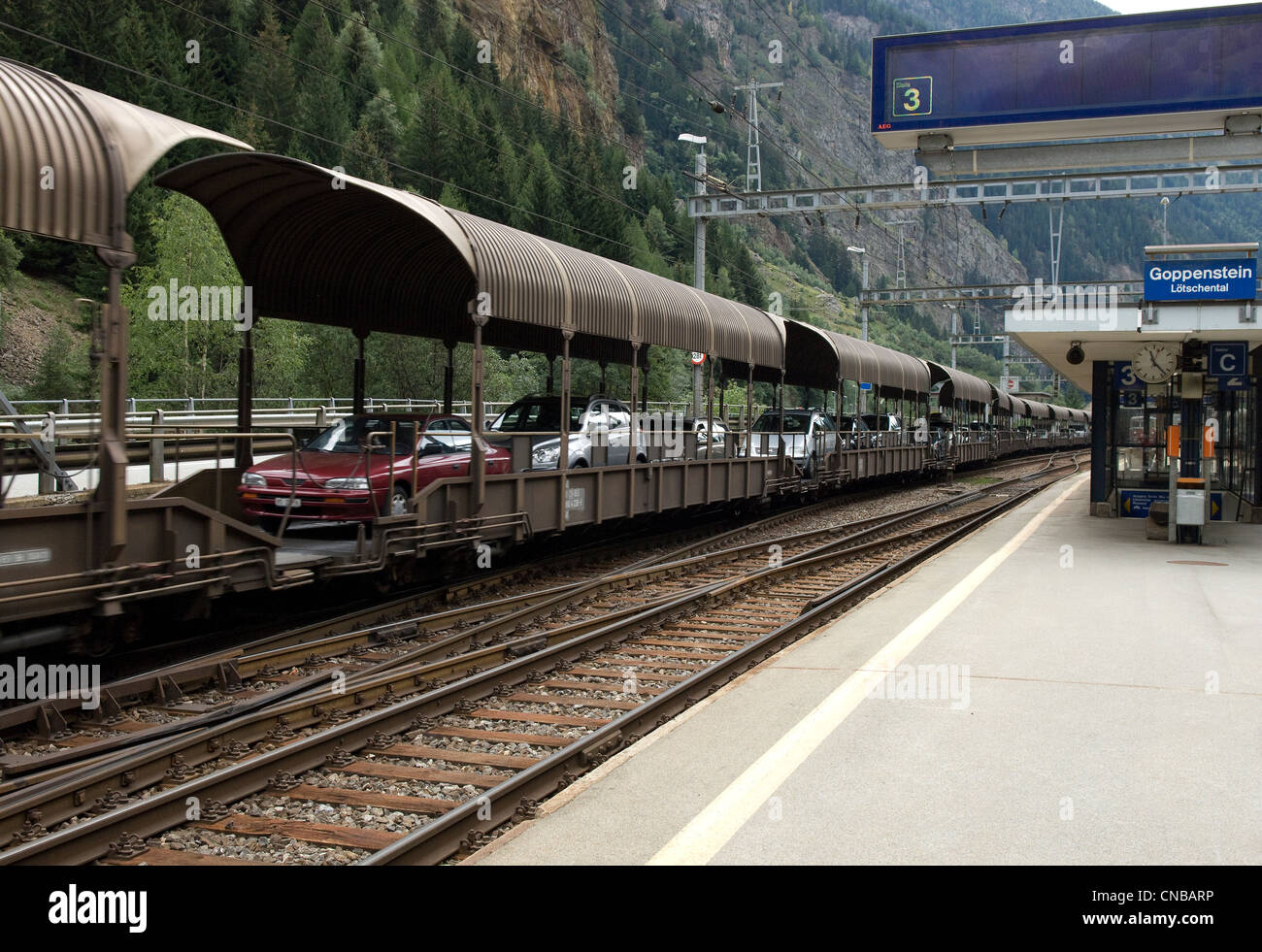 Kandersteg station hi-res stock photography and images - Alamy