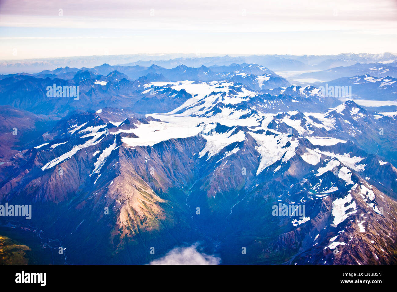 Chugach mountains alaska aerial hi-res stock photography and images - Alamy