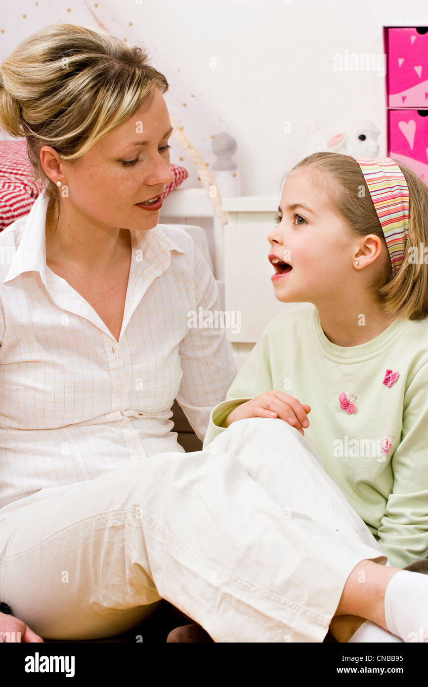 Daughter asks hi-res stock photography and images - Alamy