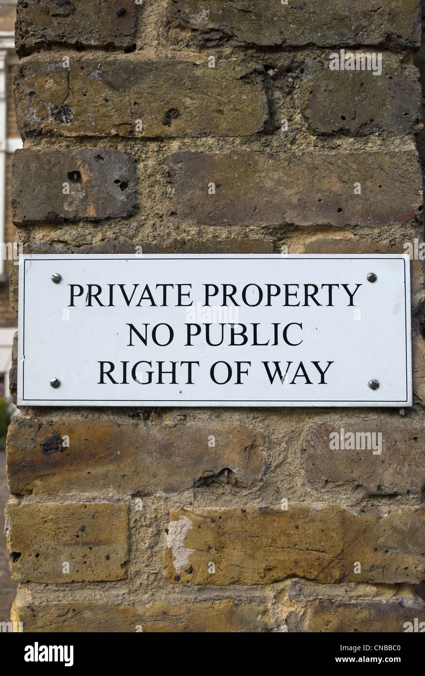 Private sign public hi-res stock photography and images - Alamy