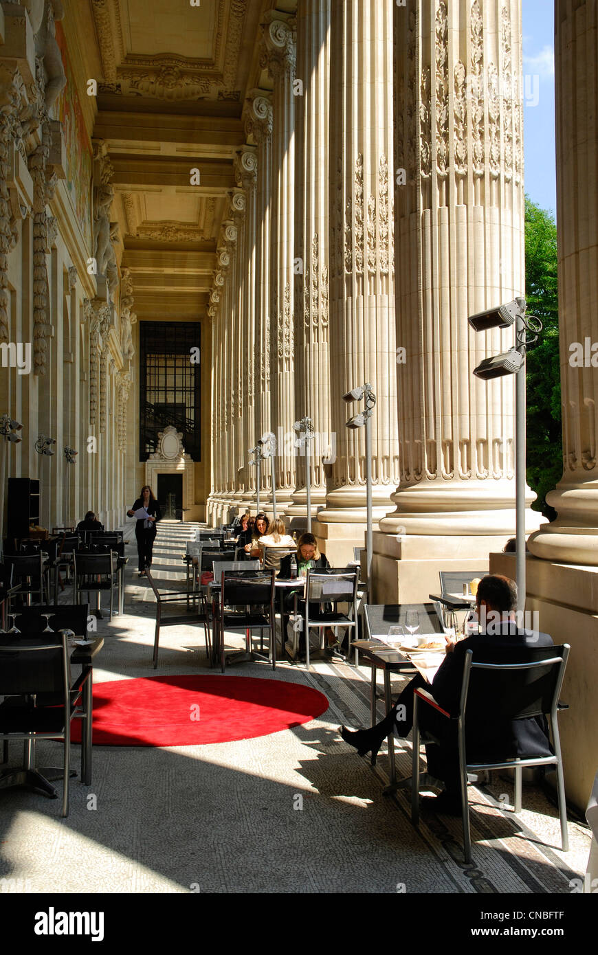 France, Paris, Mini Palais Restaurant inside an wing of the Grand ...