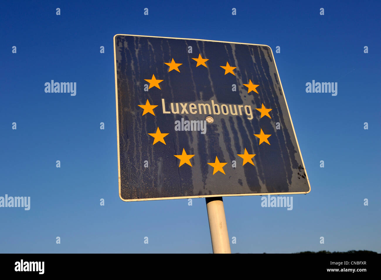 Schengen luxembourg sign schengen hi-res stock photography and images ...