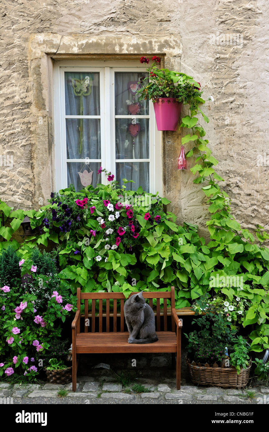 France, Moselle, Rodemack, labeled Les Plus Beaux Villages de France ...
