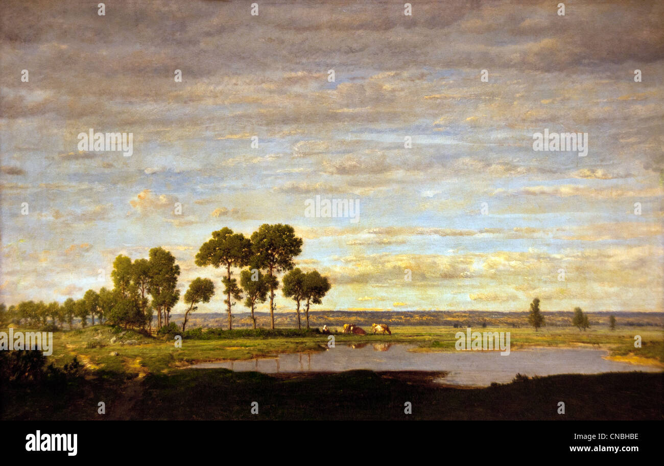 Le Printemps - The Spring by Theodore Rousseau 1812 - 1867 France ...