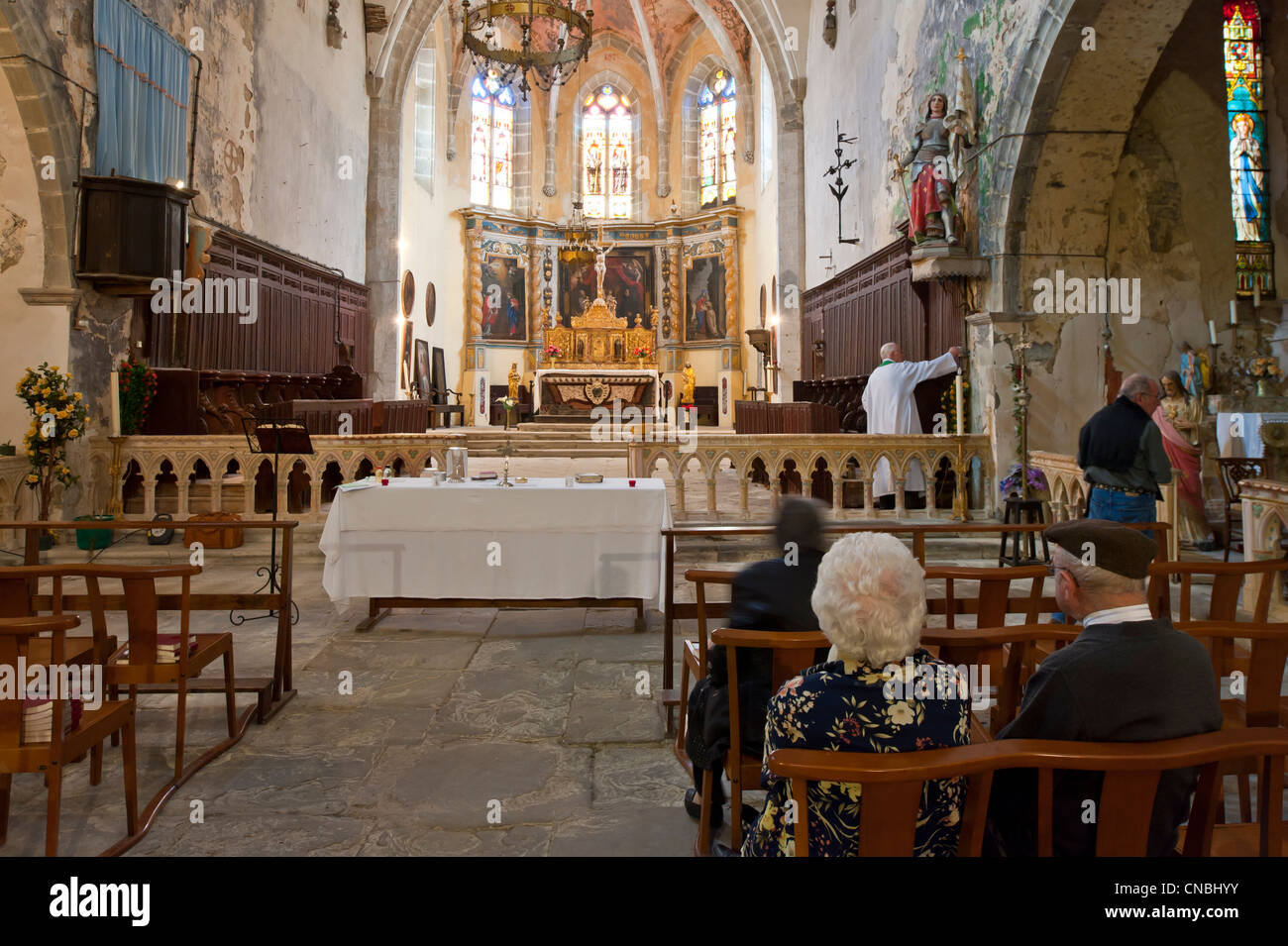 France, Ariege, Camon, labelled Les Plus Beaux Villages de France (The ...