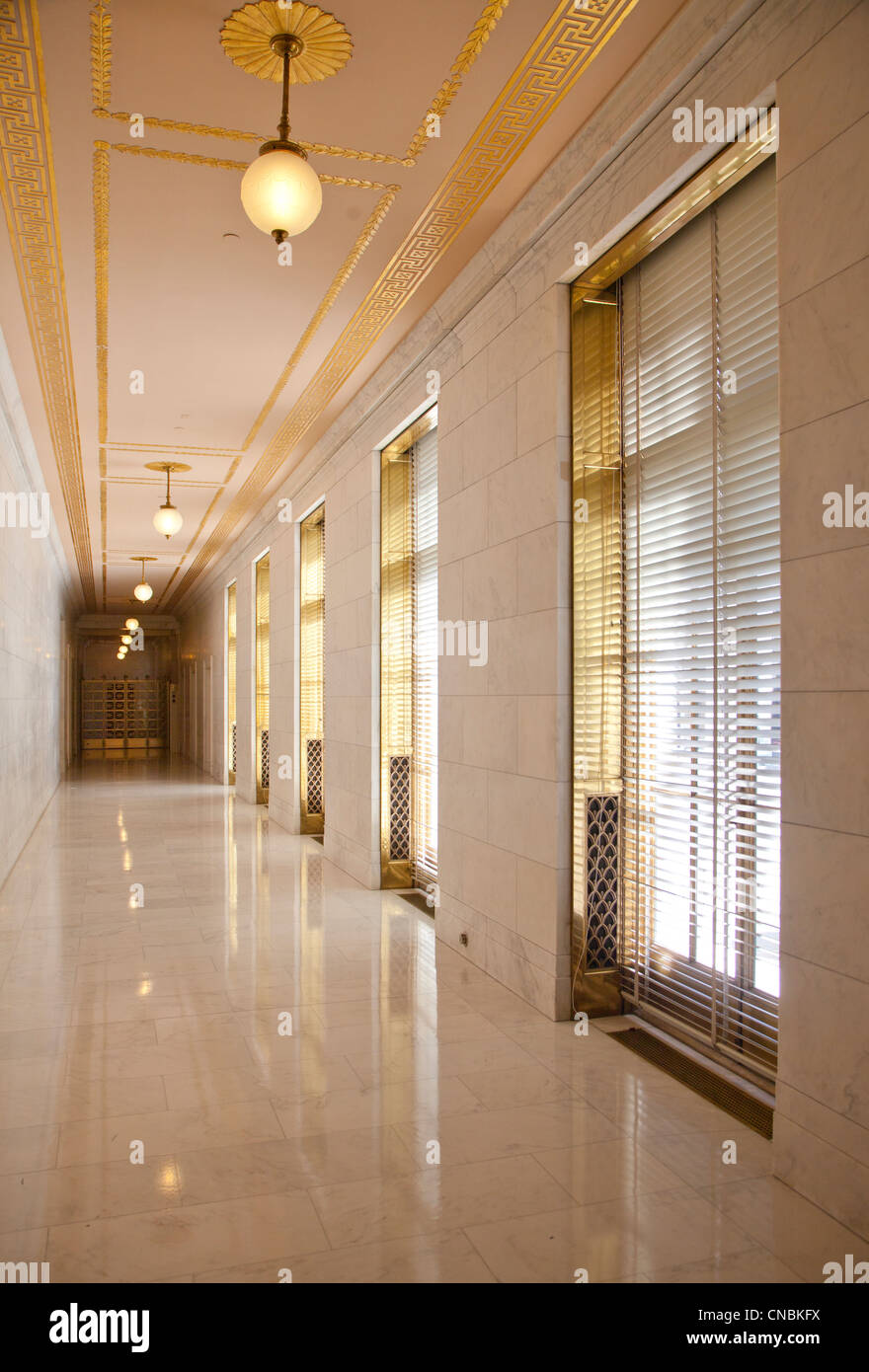Supreme Court building interior Washington DC Stock Photo - Alamy
