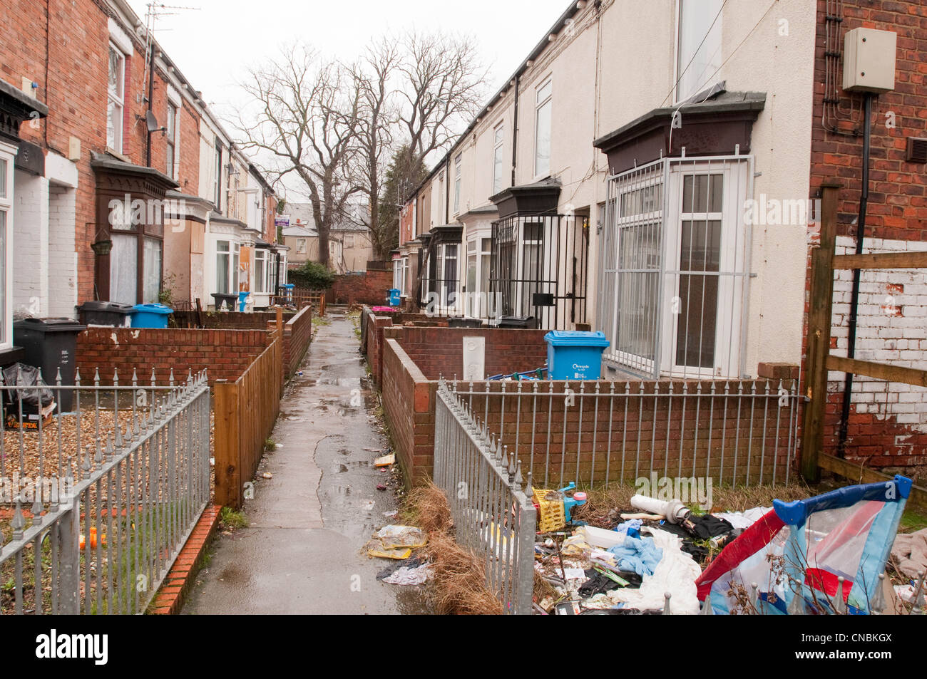 An area of social deprivation in Hull due to absent landlord tenancy ...