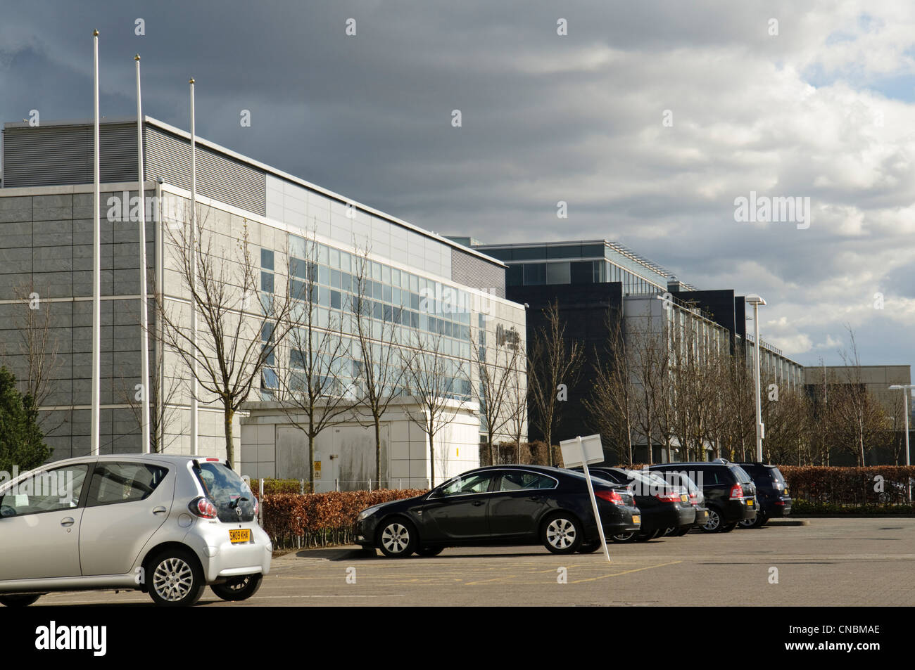 Modern Office Buildings in Edinburgh Park, South Gyle, Edinburgh Stock ...