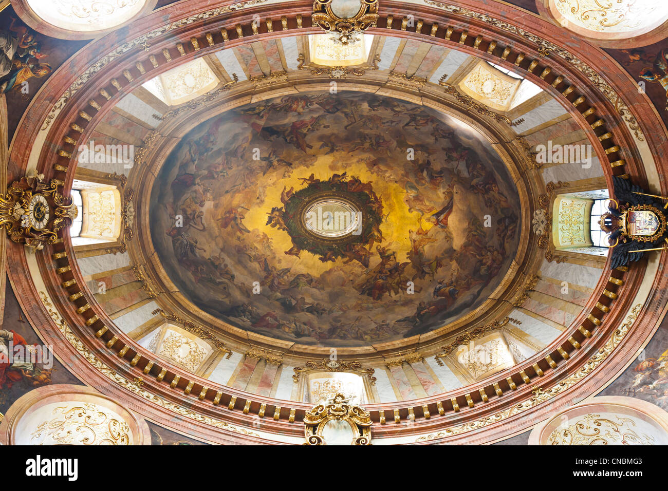 Peterskirche church in vienna hi-res stock photography and images - Alamy