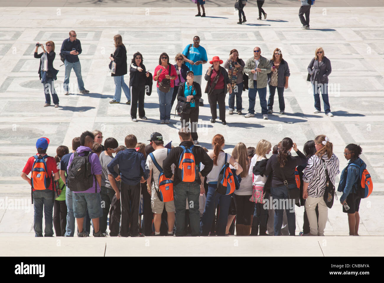 Supreme court building Washington DC exterior Stock Photo - Alamy