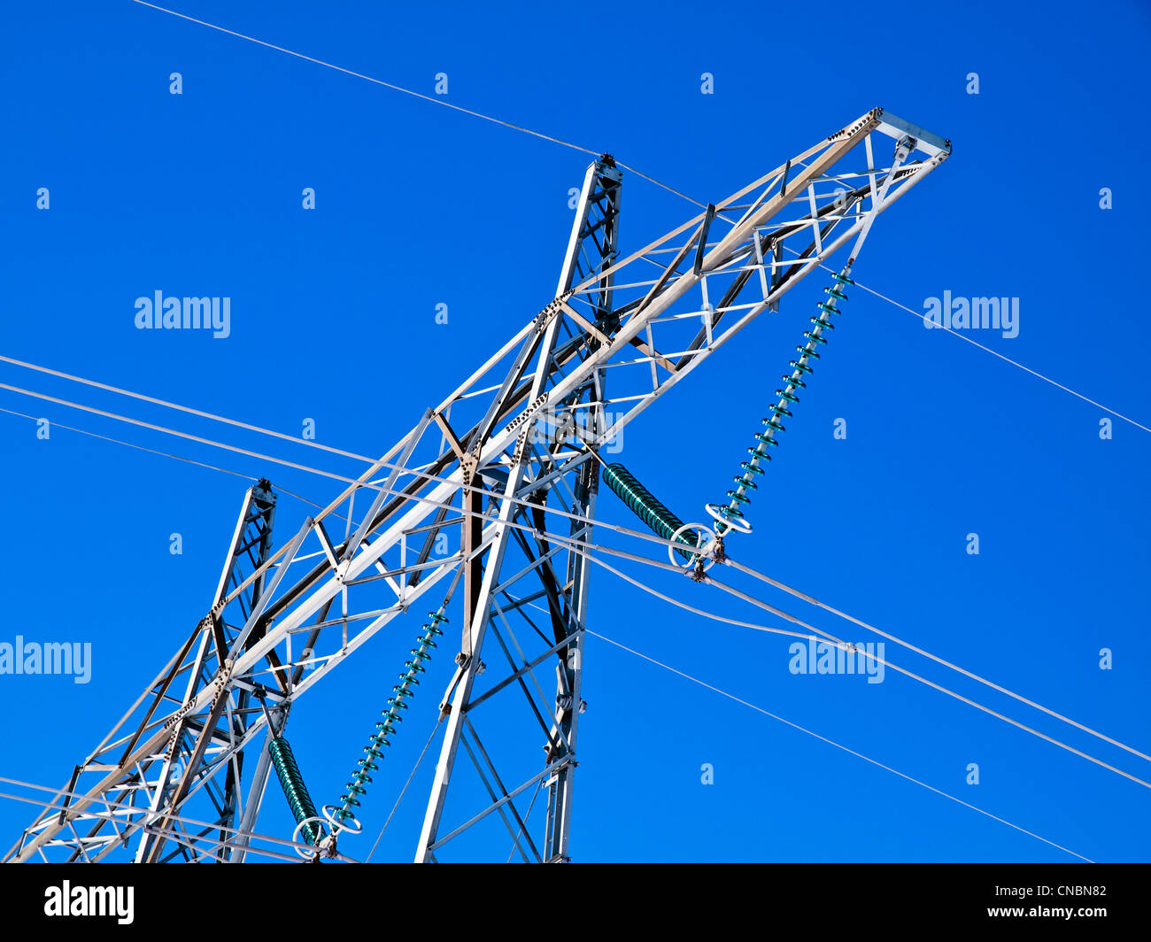 National grid power lines hi-res stock photography and images - Alamy