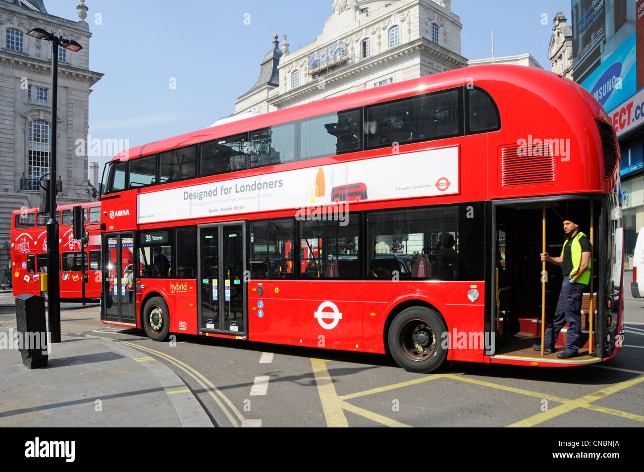 Open platform bus hi-res stock photography and images - Alamy