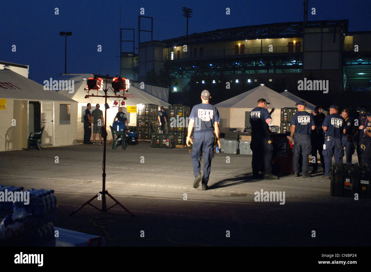 Hurricane Katrina FEMA Search and Rescue Stock Photo - Alamy