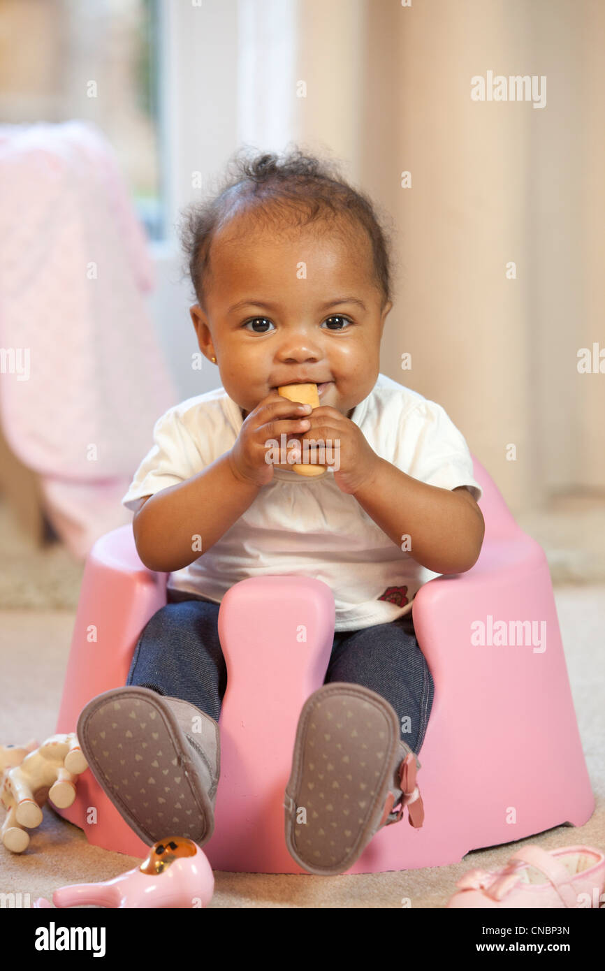Seated sitting train eating smiling hi-res stock photography and images ...