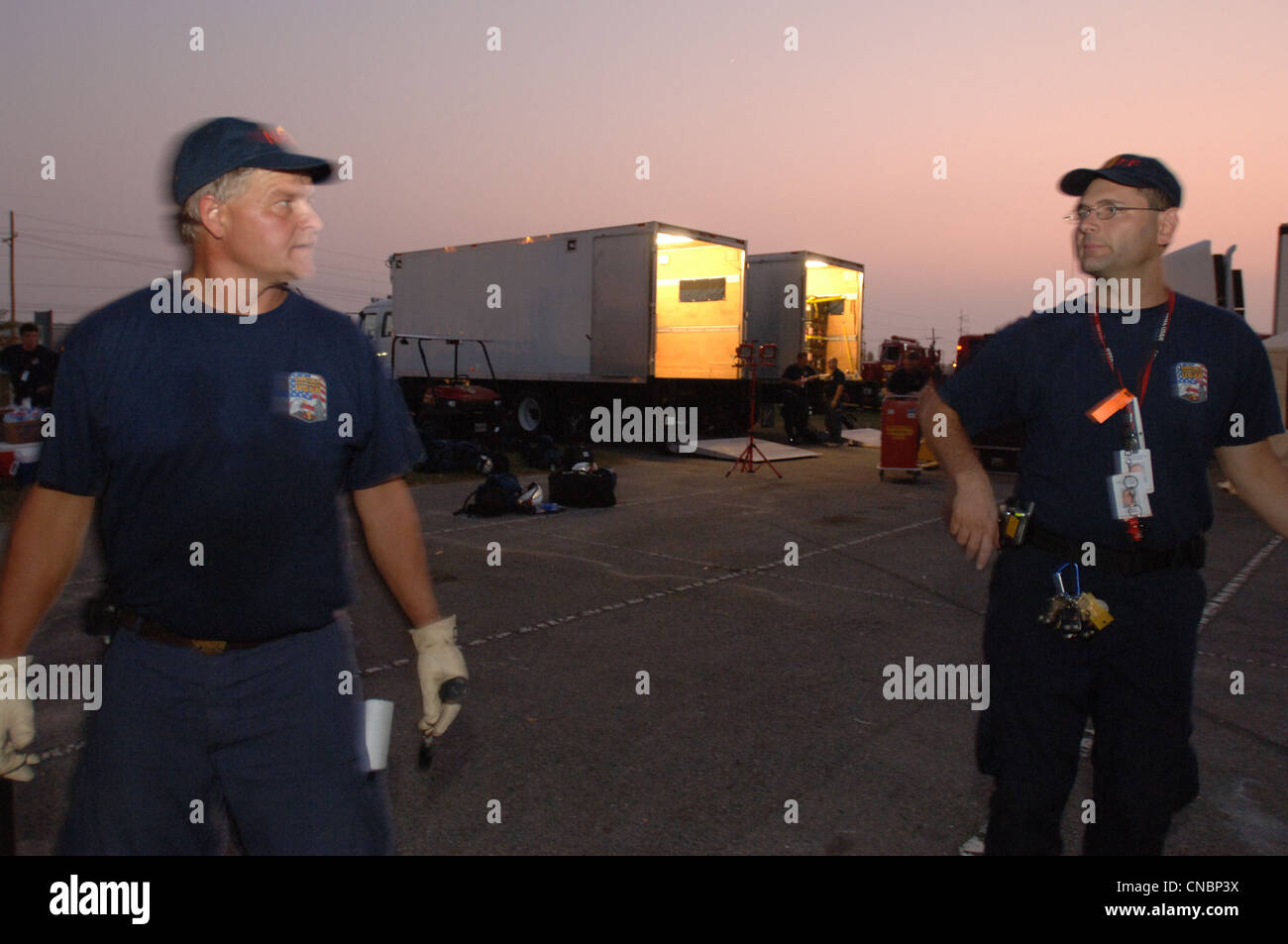 Hurricane Katrina FEMA Search and Rescue Stock Photo - Alamy