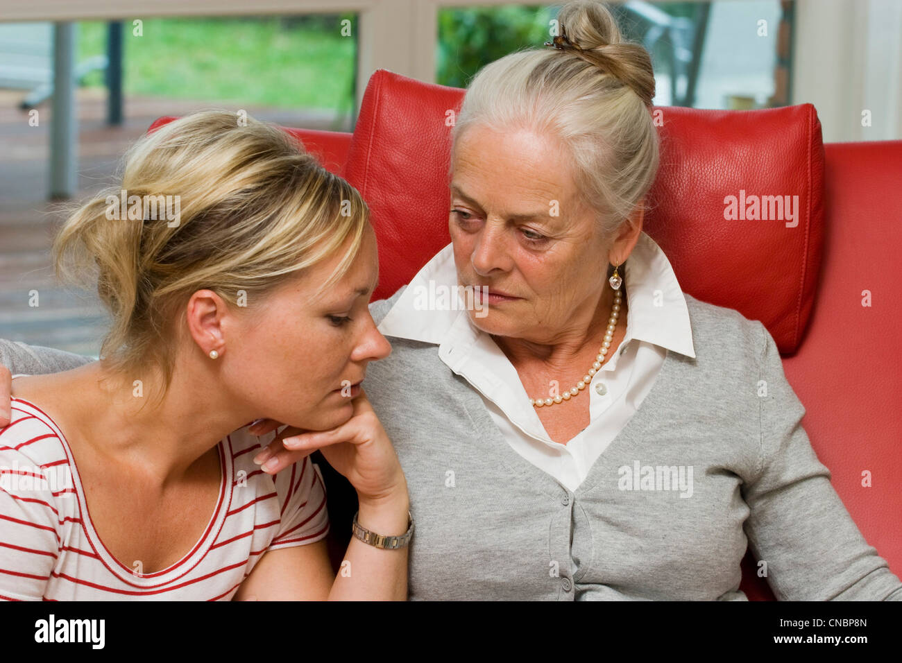 Consoling consult hi-res stock photography and images - Alamy