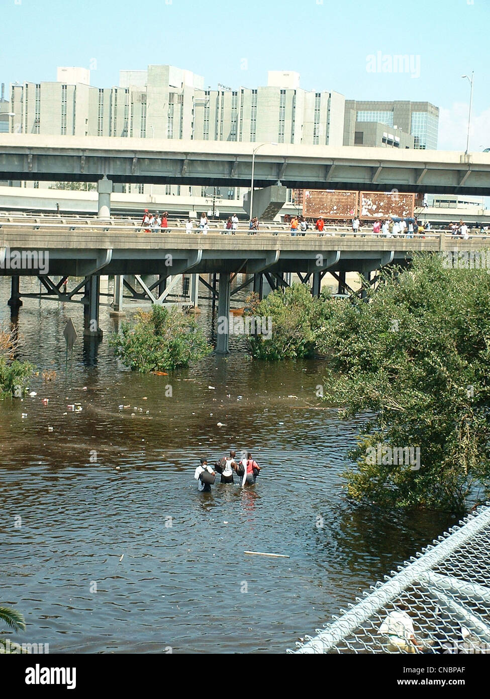 Hurricane katrina flood rescue hi-res stock photography and images - Alamy